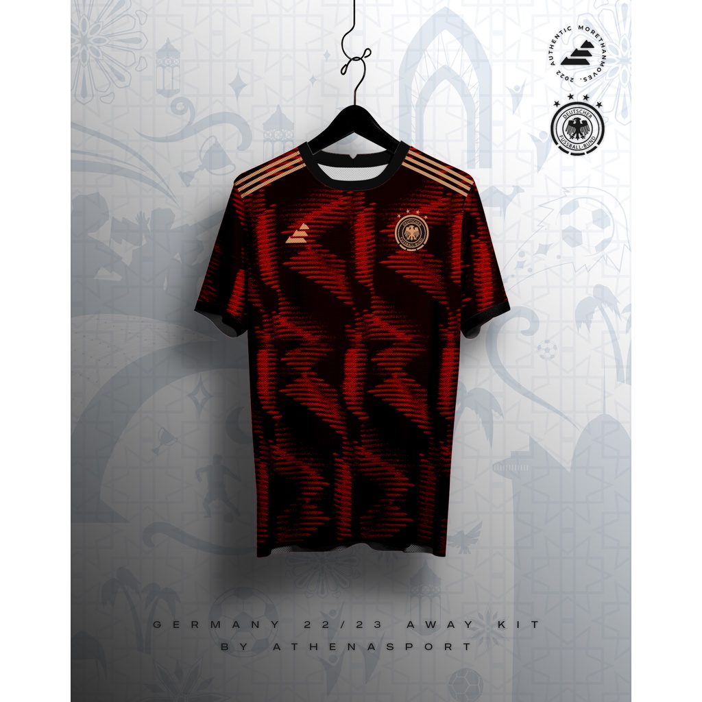 Jual Jersey Jerman Piala Dunia Terbaru - World Cup Qatar 2022 - Germany Home ( Bahan Premium Dry ...