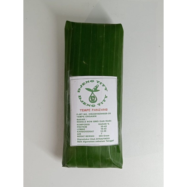 Jual Tempe Organik Panjang 350g (Open PO 7 Hari) | Shopee Indonesia