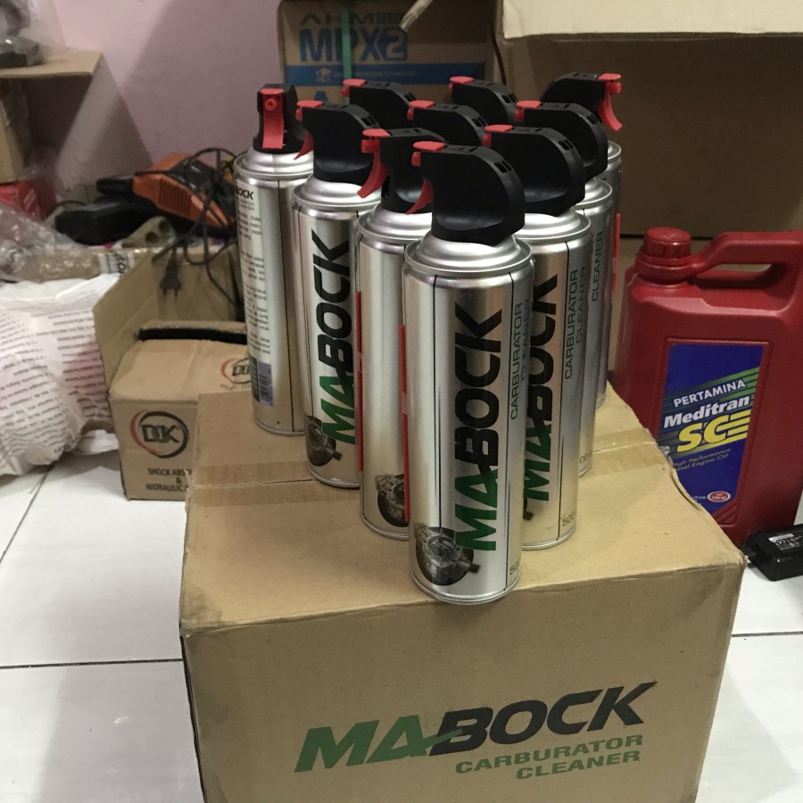 Jual karburator cleaner 500 ml MABOCK | Shopee Indonesia