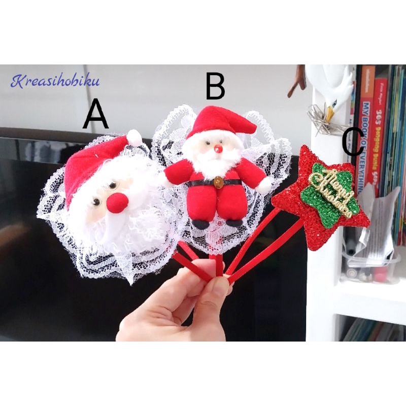 Jual Bando natal Santa Star | Shopee Indonesia