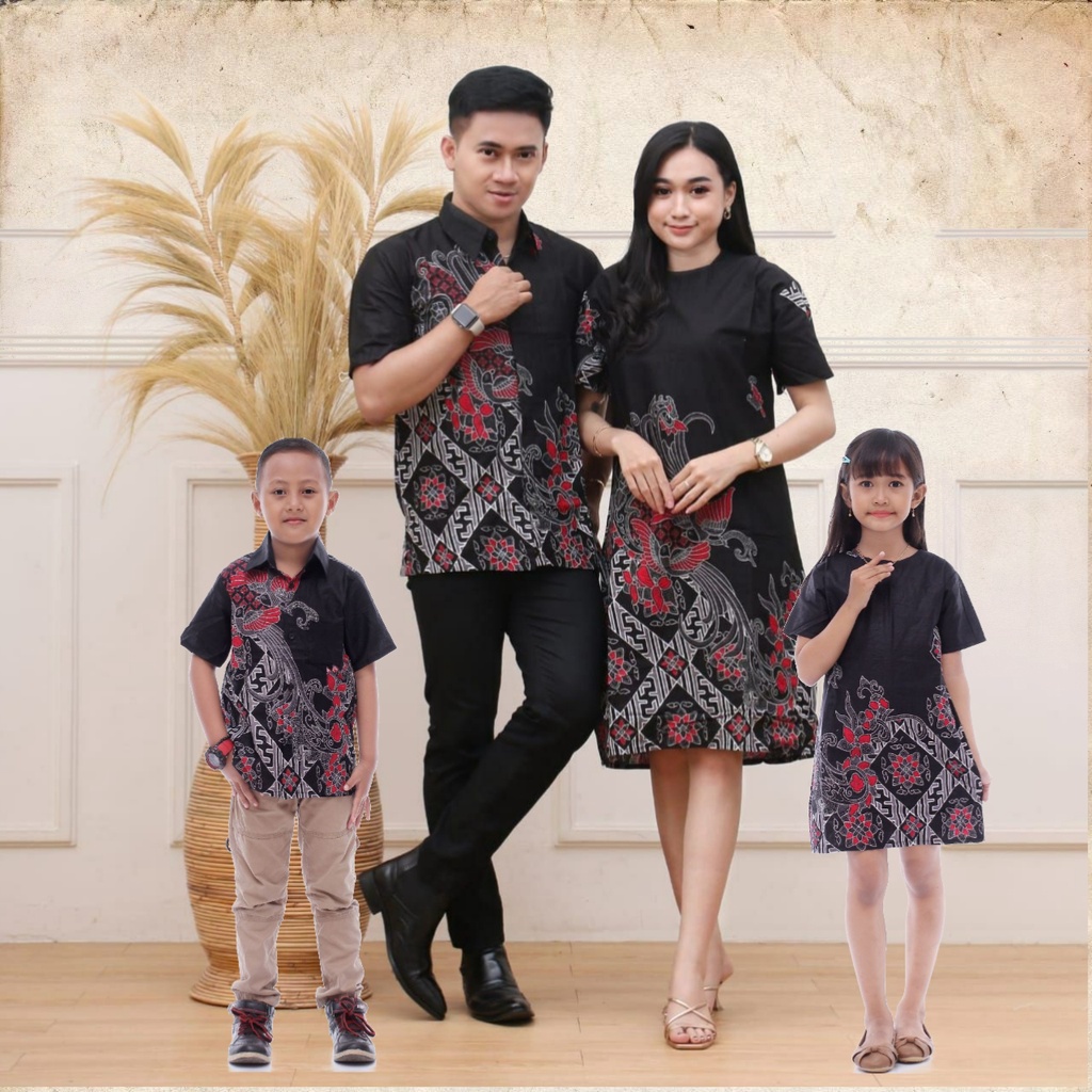 Jual BATIK PEKALONGAN BATIK COUPLE BAJU COUPLE DRESS BATIK KELUARGA ...