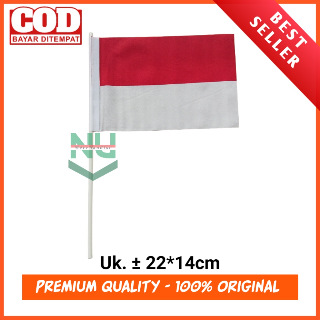 Jual Bendera Stik Indonesia / Bendera Hubbul Wathon Minal Iman ...