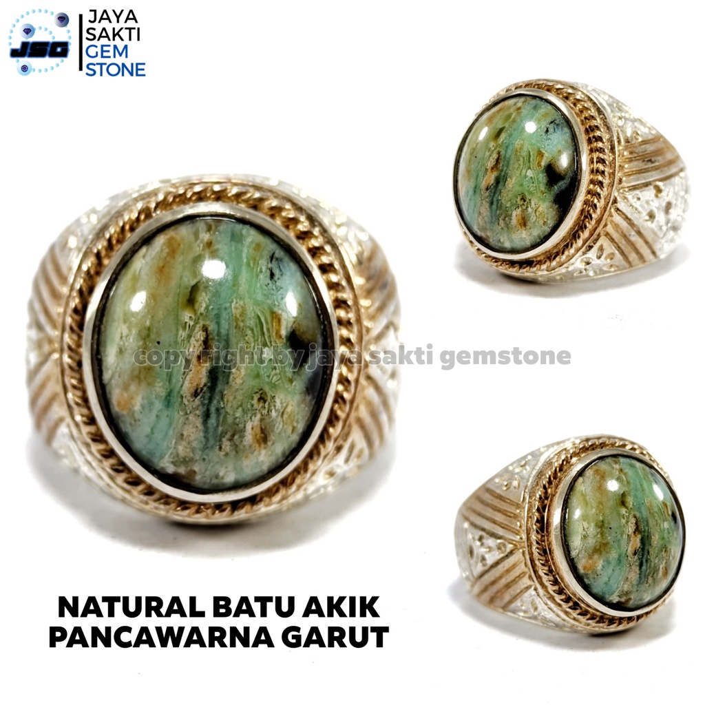 Jual Natural Batu Akik Pancawarna Garut PGO21 | Shopee Indonesia