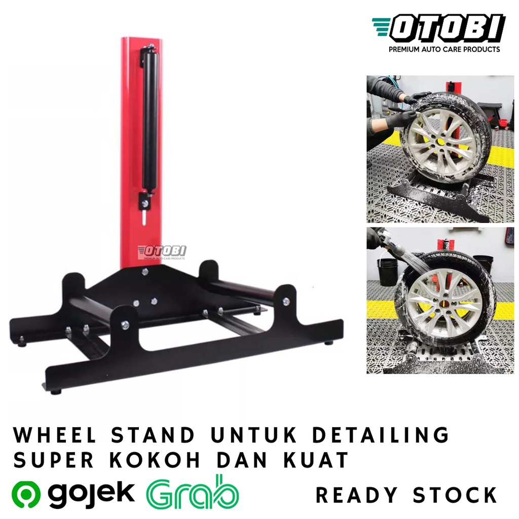 Jual Wheel Stand Shelf Detailing Rak u/ Alat Putar Roda Velg Ban Rim ...