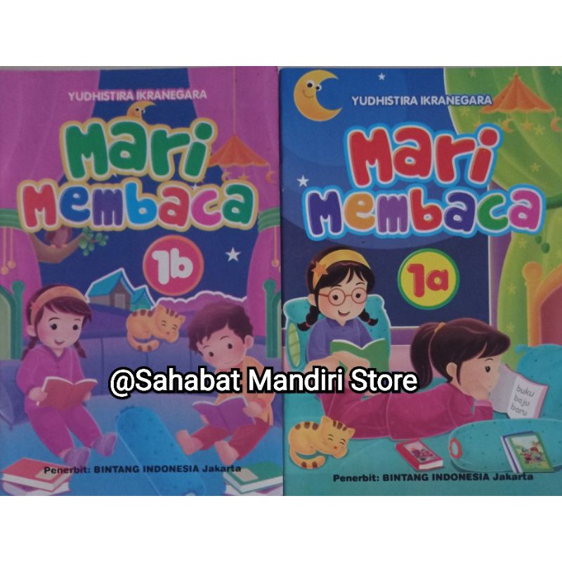 Jual buku mari membaca 1a , 1b untuk tk dan paud | Shopee Indonesia
