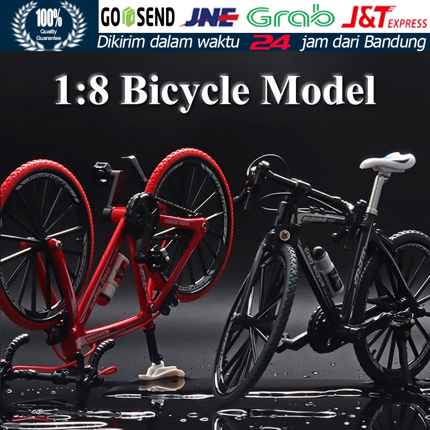 Jual Diecast Sepeda Gunung Miniatur Sepeda Model Kit Skala 1:8 Bahan ...