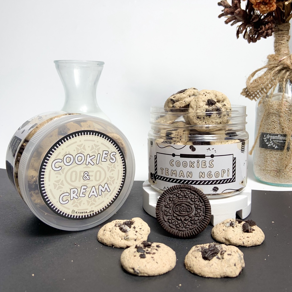 Jual Cookies Teman Ngopi by D’Taste | Cookies & Cream Cookies Oreo ...