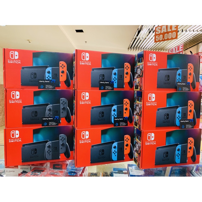 Jual NINTENDO SWITCH (NEON BLUE / NEON RED) | Shopee Indonesia