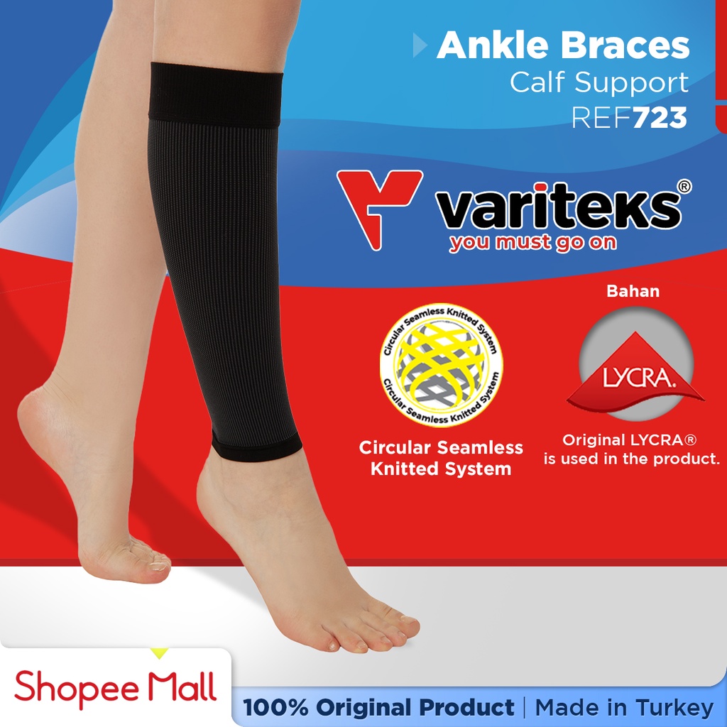 Jual VARITEKS 723 Knitted Calf Support (Pelindung Betis) | Shopee Indonesia