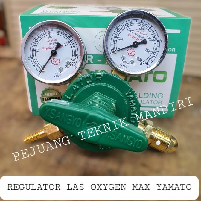 Jual REGULATOR LAS OKSIGEN YAMATO / REGULATOR LAS OXYGEN OXY YAMATO REG OXY | Shopee Indonesia