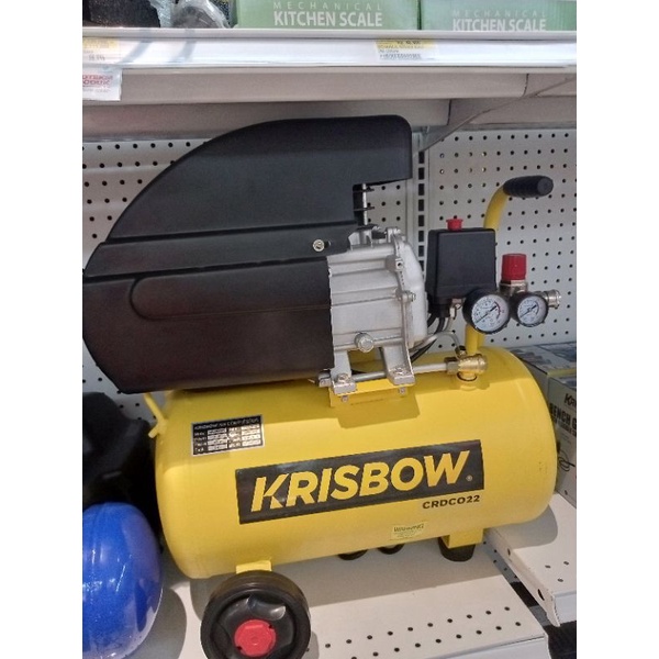 Jual Kompresor Angin 2hp 24l 8bar 1ph Crdc022 - Krisbow Original 100% ...