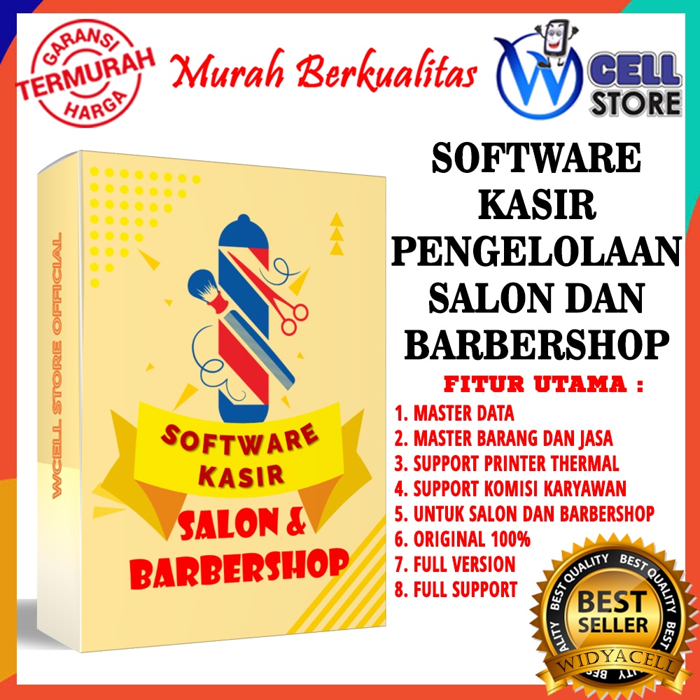 Jual SOFTWARE PROGRAM APLIKASI KASIR SALON BARBERSHOP SPA MASSAGE DLL ...