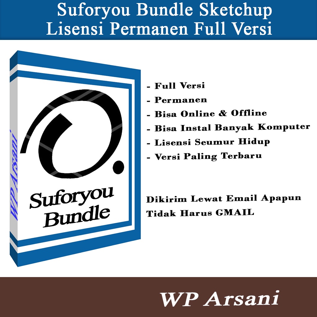 Jual Suforyou Bundle atau s4u Paket Lengkap Offline SketchUp Lisensi Permanen | Shopee Indonesia