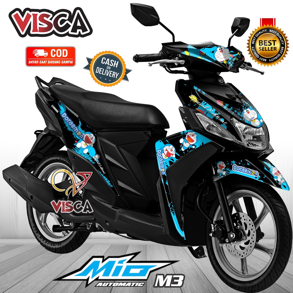 Jual Decal Mio M3 125 Full Body Stiker Mio M3 125 Full Body Striping ...