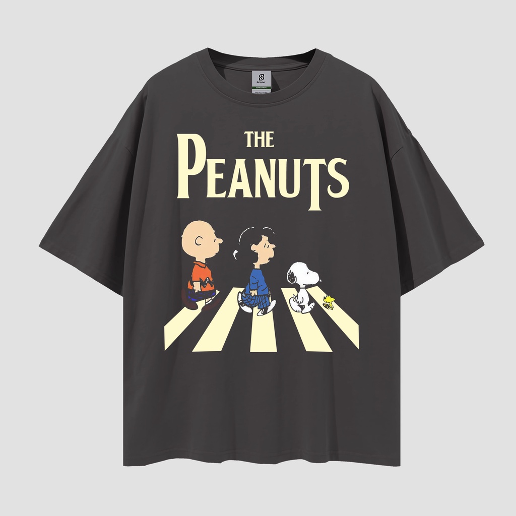 Jual The Peanuts T-shirt Vintage Style Oversize Tee | Shopee Indonesia