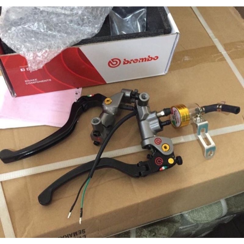Jual Master Rem Brembo Izumi Dudukan Spion+Switch Rem Assy Universal ...