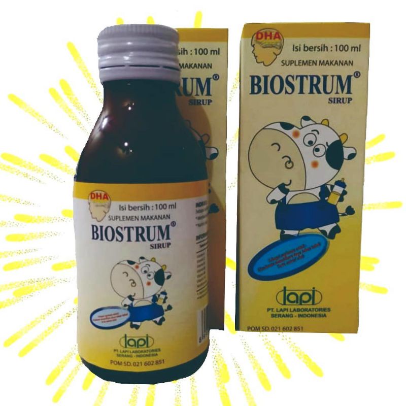 Jual Biostrum Syp 100ML | Shopee Indonesia