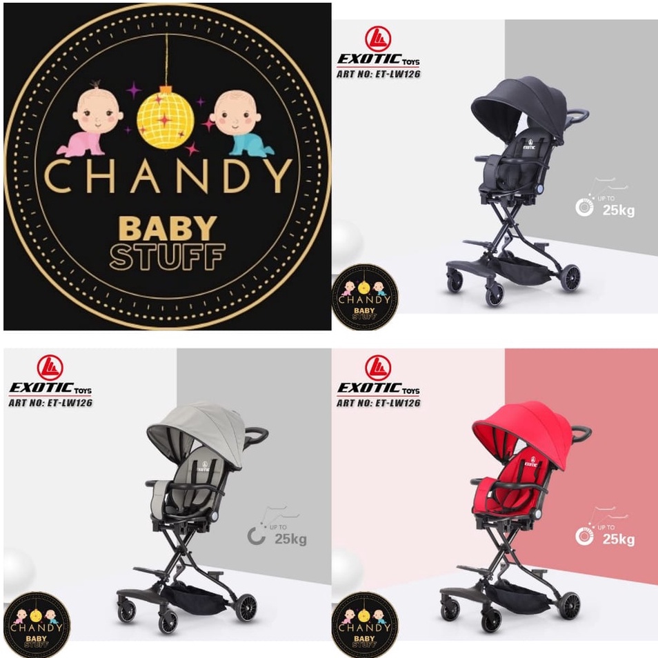 Jual MAGIC STROLLER ET LW 126 EXOTIC KERETA DORONG BAYI | Shopee Indonesia