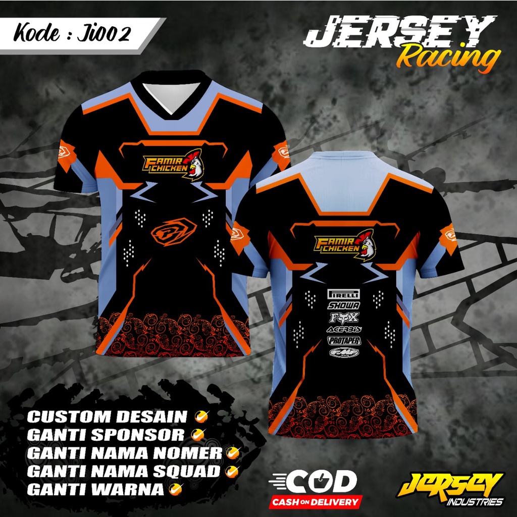 Jual Jersey full printing desain bisa request dan siap kirimkan ke ...