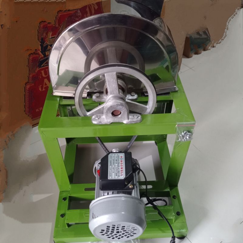 Jual Mesin perajang singkong / mesin kripik umbi-umbian penggerak ...