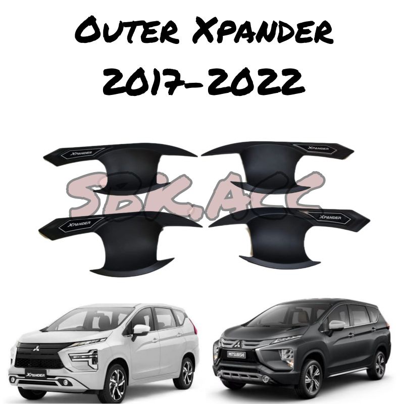 Jual Outer Cover Xpander 2017 2018 2019 2020 2021 2022 2023 Hitam/ Pelindung Mangkok Pintu ...