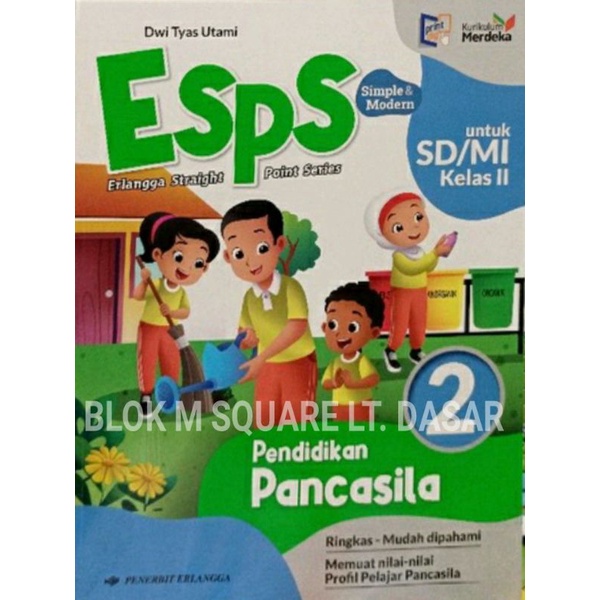 Jual Buku SD ESPS Pendidikan Pancasila Kelas 2 SD / MI Kurikulum ...