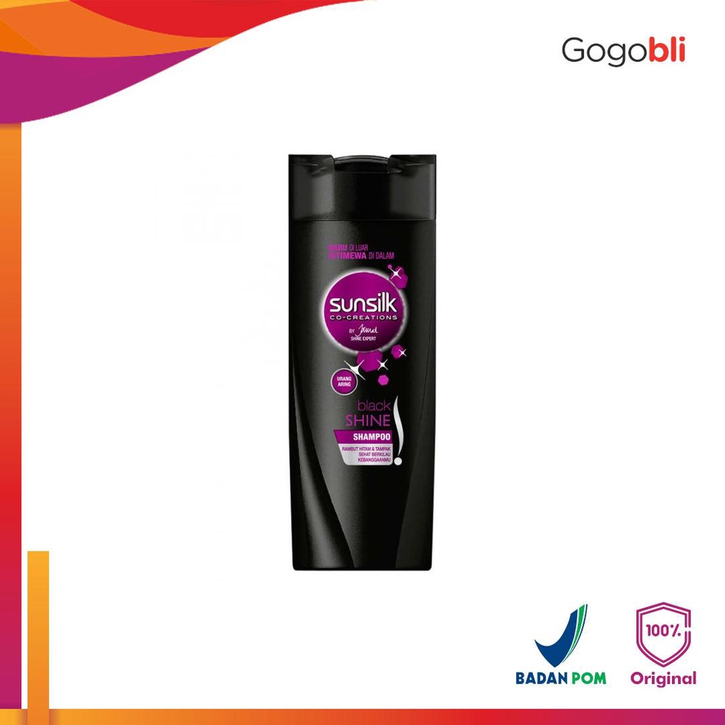 Jual Sunsilk Shampoo Black Shine 70ml | Shopee Indonesia