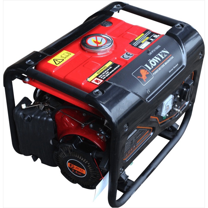 Jual LOWEN Genset Generator Listrik Mesin Bensin 1000 w 1 Kw LT1500 ...