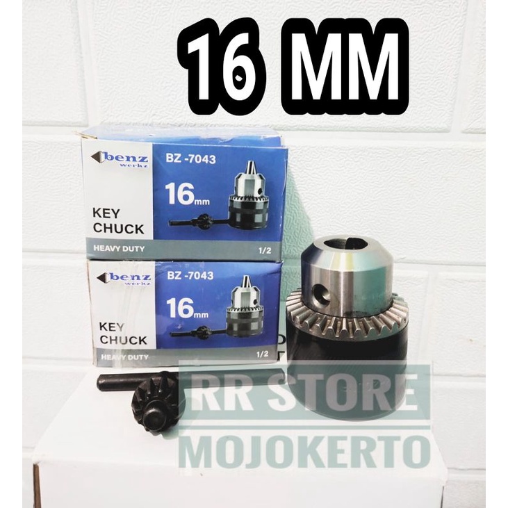 Jual CHUCK BOR 16MM DRAT MERK BENZ + KUNCI | Shopee Indonesia