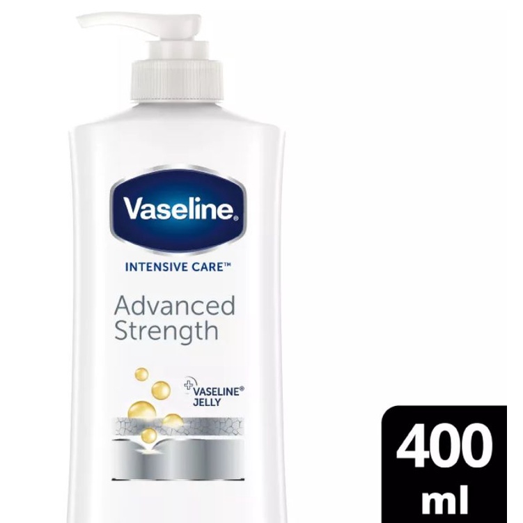 Jual VASELINE ADVANCED STRENGTH 400ML Intensive Care Body Lotion ...