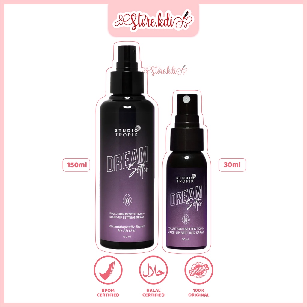 Jual STUDIO TROPIK DreamSetter : Pollution Protection Make-up Setting ...