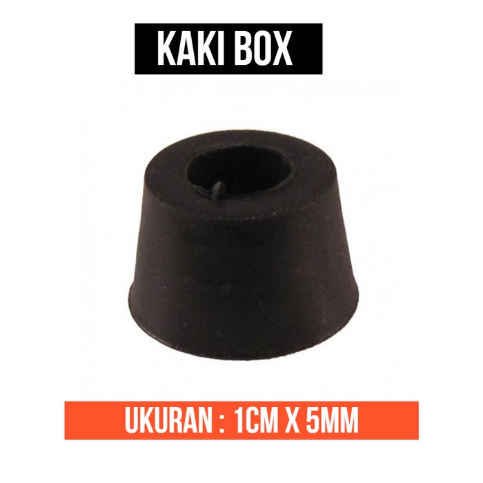 Jual Kaki Box Plastik Hitam 1 x 0.5 cm 1cm x 0.5mm enclosure box ...