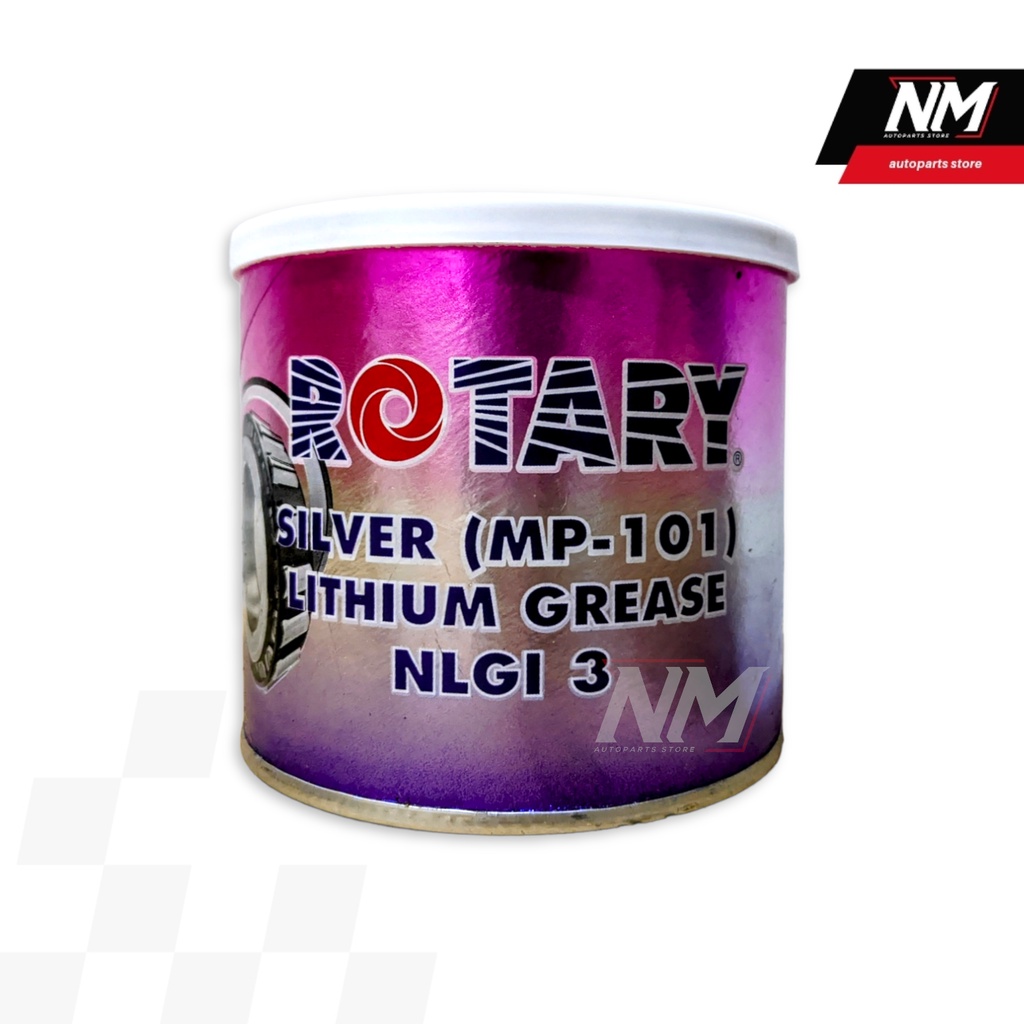 Jual Gemuk Grease Bearing ROTARY Silver MP-101 Tahan Panas 454gr ...