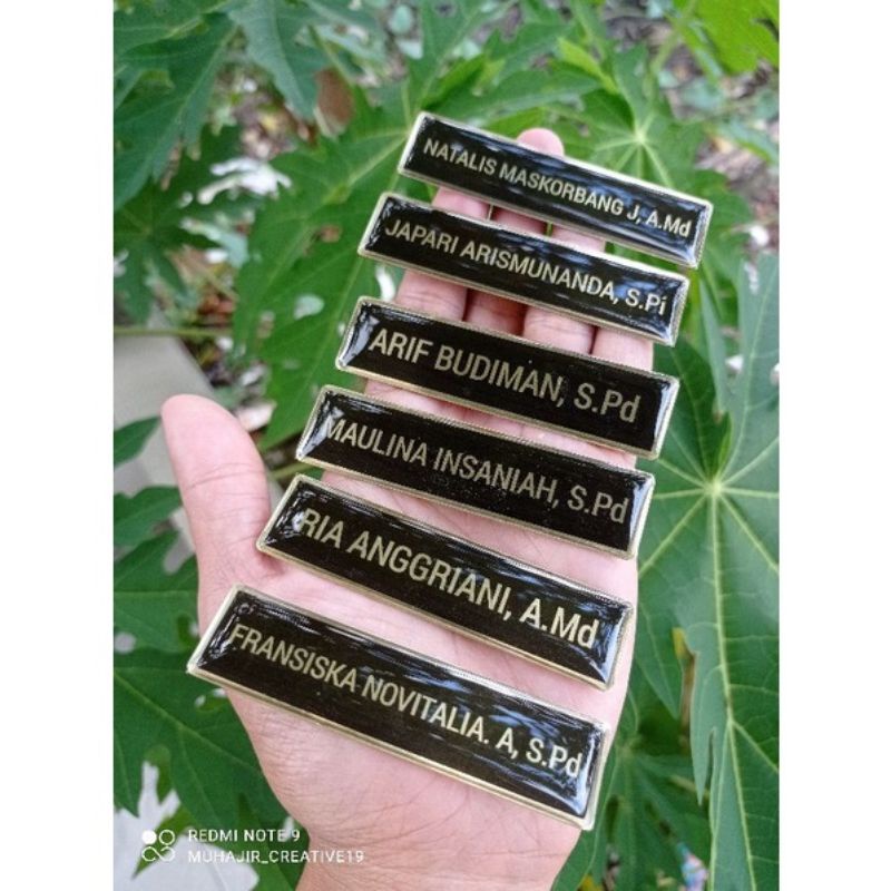 Jual name tag | Shopee Indonesia