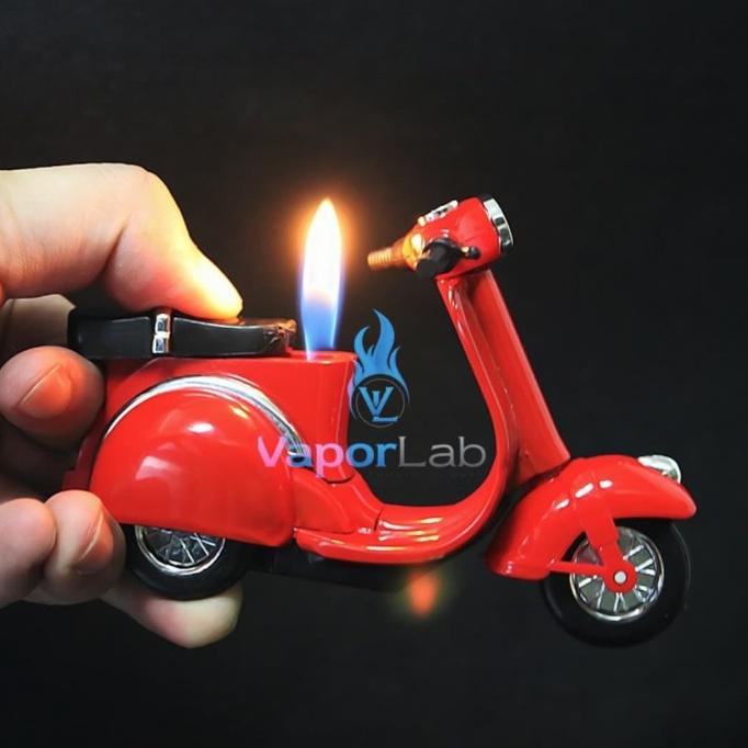 Jual mancis korek api pajangan model motor vespa lighter antik unik koleksi | Shopee Indonesia