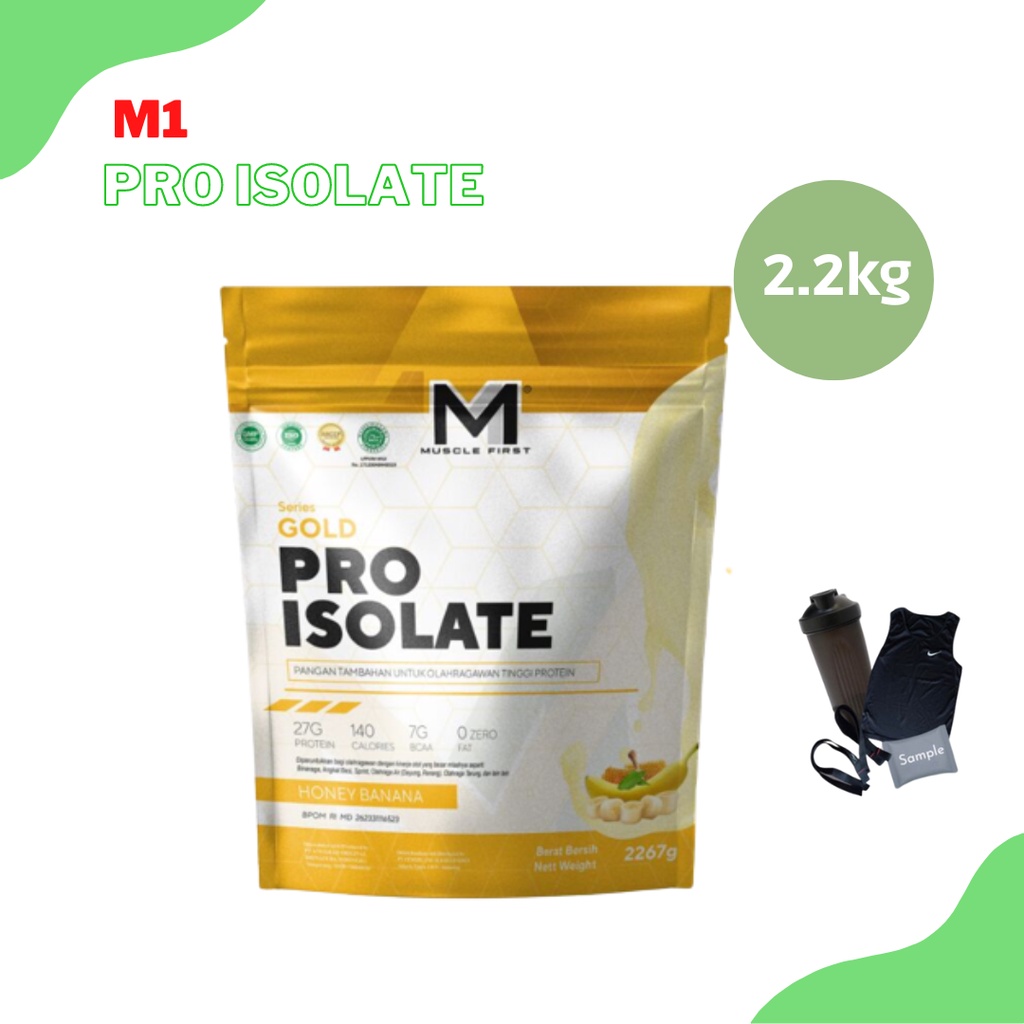 Jual M1 PRO ISOLATE Muscle First Gold Pro Isolate Whey 5lbs 75 Servings ...