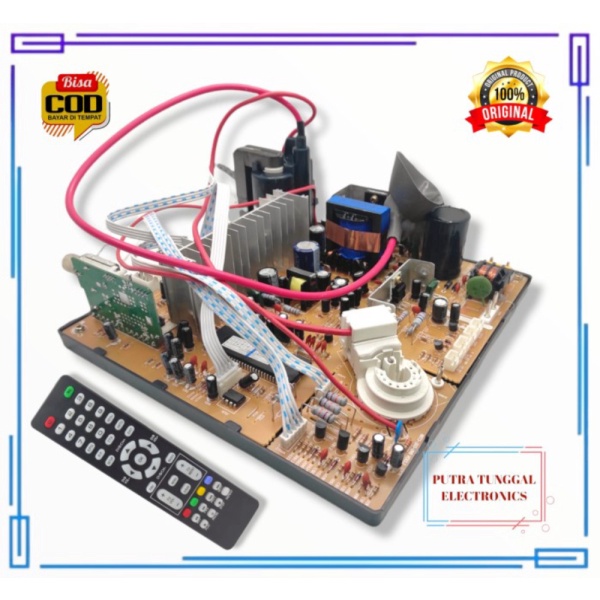 Jual MESIN TV DIGITAL / DVBT2 MERK WCOM untuk TV Tabung 14-21 inch ...