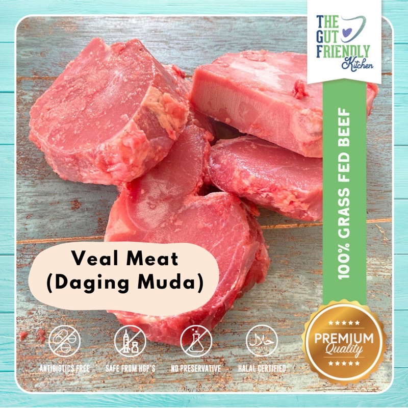 Jual TGF Veal Meat (Daging Sapi Muda) Grass fed beef Organic Halal ...