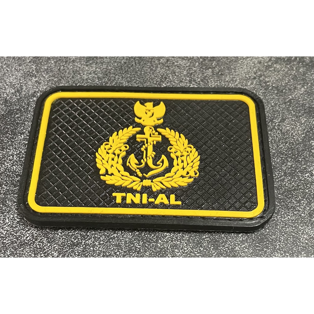 Jual Patch TNI AL (Logo+Tlsn) - Patch Velcro TNI Angkatan Laut ...