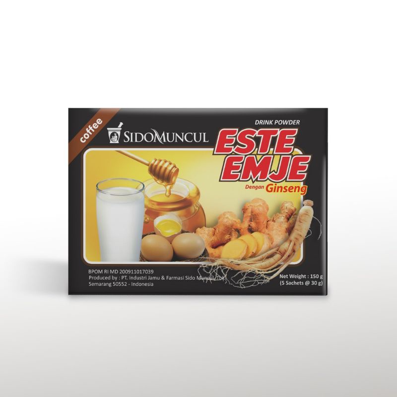 Jual STMJ Este Emje Dus 5's Sachet @ 30gr - Rasa Original, Kopi, Coklat ...