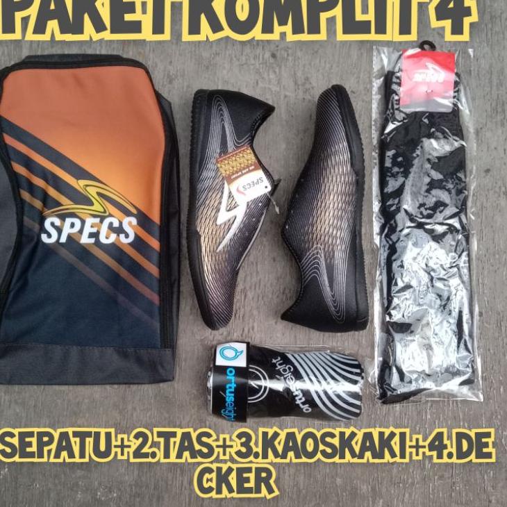 Jual Lebih Murah sepatu futsal paket komplit 4 sepatu+DECKER +KAOS KAKI ...
