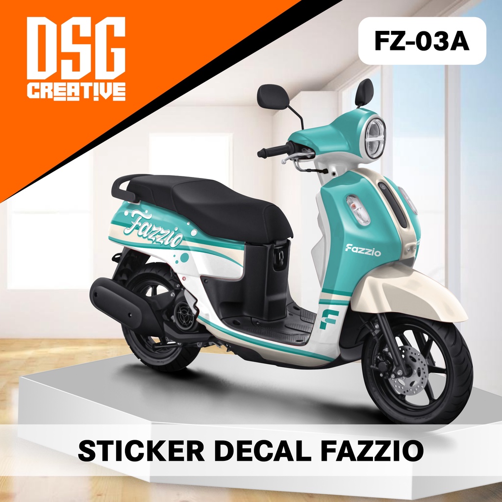 Jual STICKER DECAL - YAMAHA FAZZIO FULL BODY KODE FZ03 | Shopee Indonesia