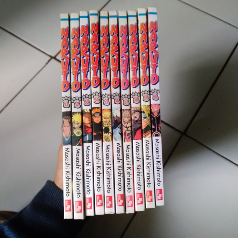 Jual Komik Naruto vol 51-60 Fullset Original | Shopee Indonesia