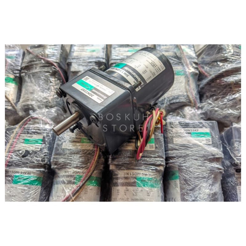 Jual AC MOTOR DINAMO GEARBOX 220V AC RATIO 1:25 15W Speed Output 54 rpm ...