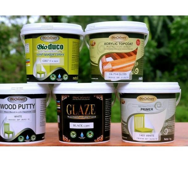 Jual wood filler / dempul kayu duco / wood putty white / dempul putih ...