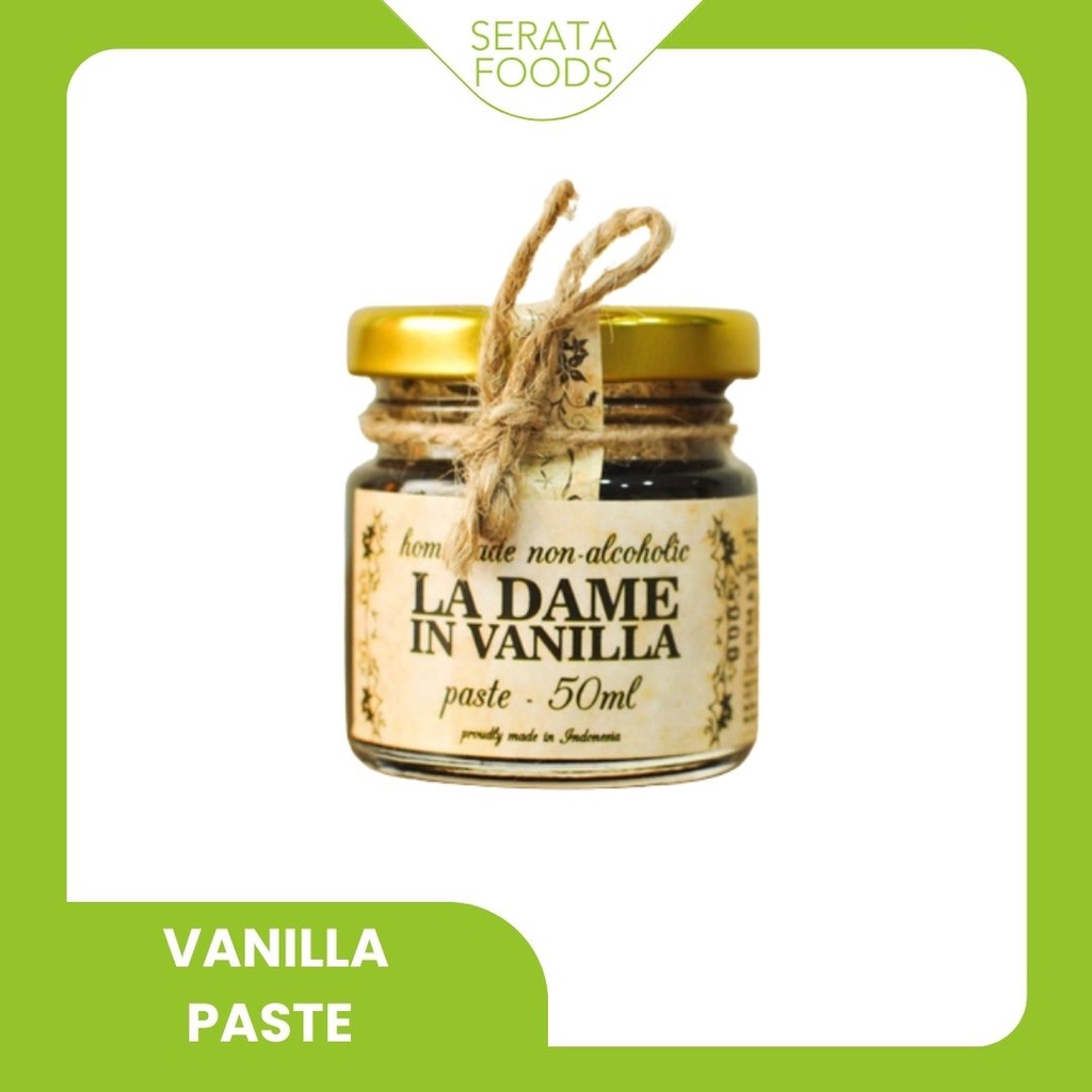 Jual LA DAME In Vanilla Paste / Perasa Vanilla Buah Asli 25ml, 50ml ...