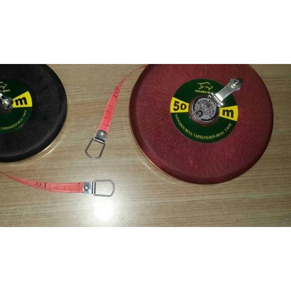 Jual Meteran Roll Bulat 50 Meter / Meteran Panjang 50 M / Meteran Bulat ...
