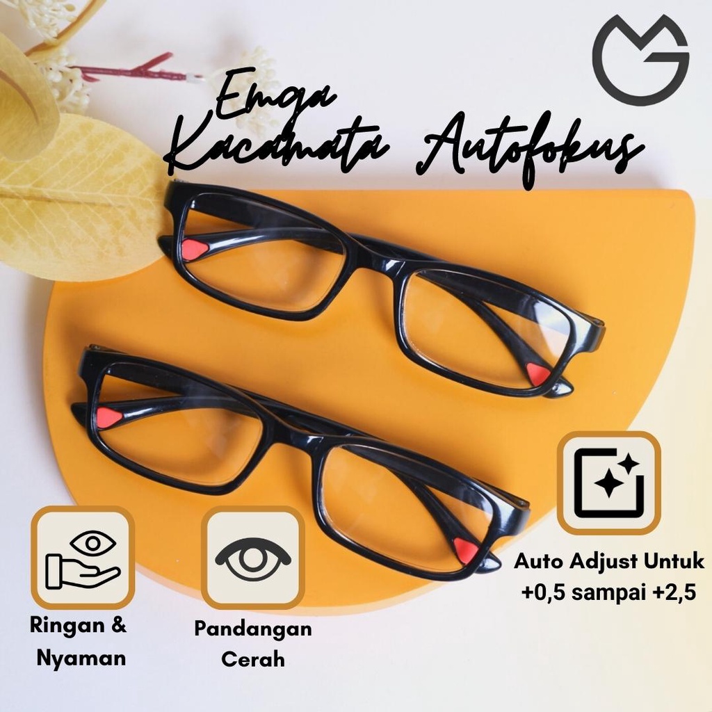 Jual Emga Kacamata Baca Anti Radiasi Kaca mata Auto Fokus Anti Blue Ray ...