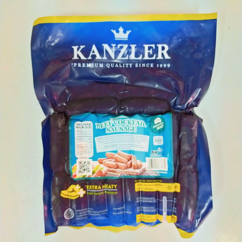 Jual Sosis Kanzler Beef Cocktail 250gr Ciputat InstantSameday Ready ...