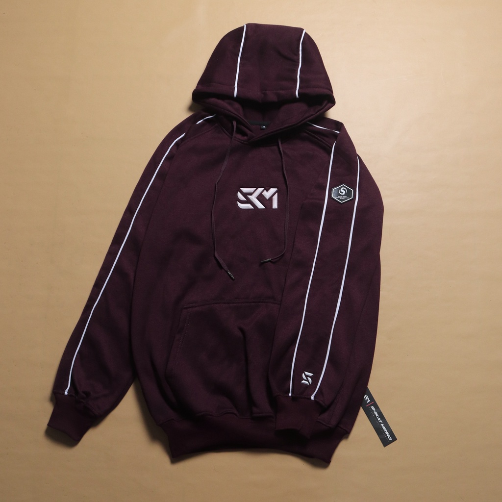 Jual SKM | Shikat Miring Hoodie Sideline Logo | Shopee Indonesia